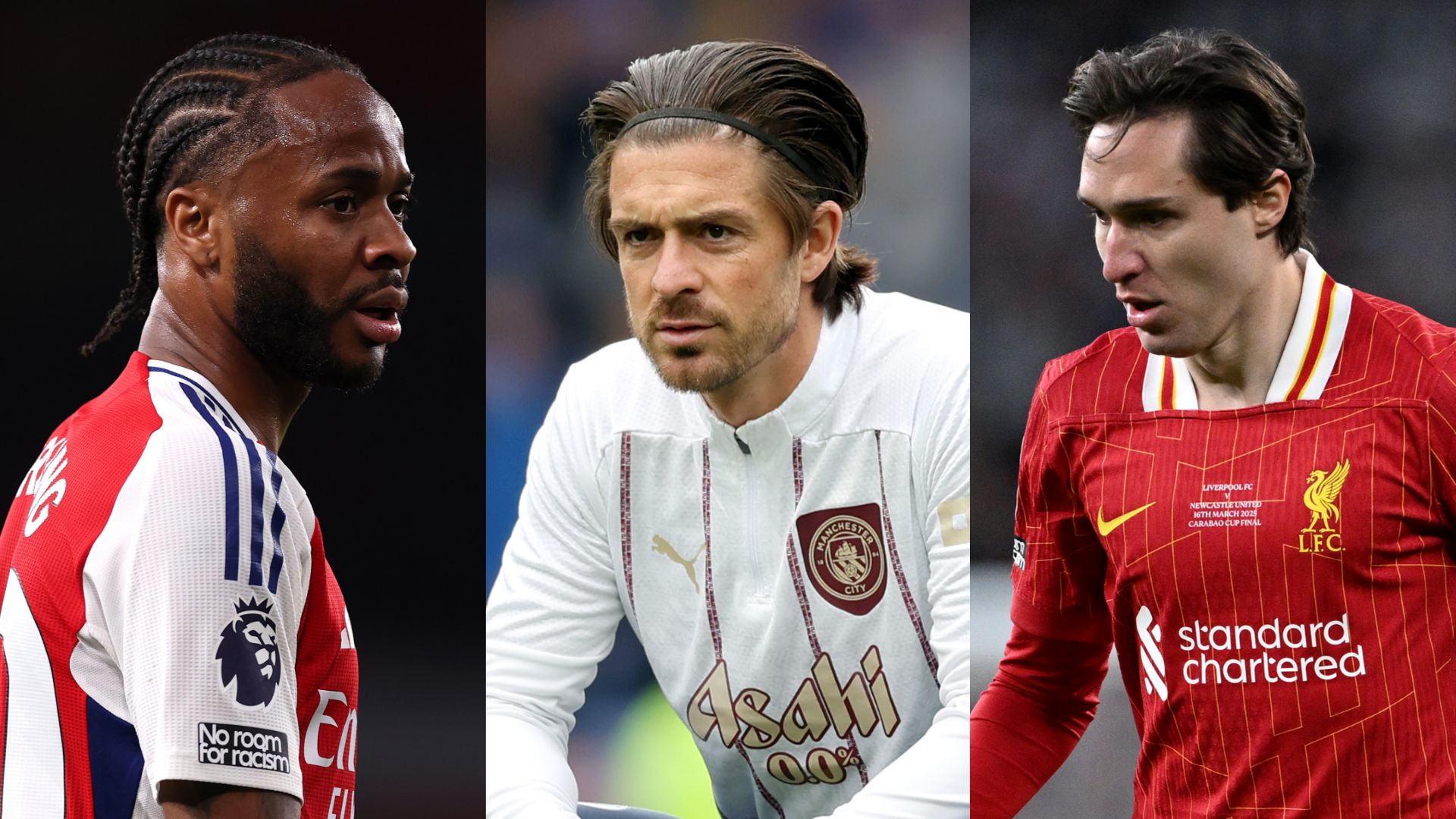 Napoli to choose between Raheem Sterling, Jack Grealish or Federico Chiesa as Atletico Madrid ...